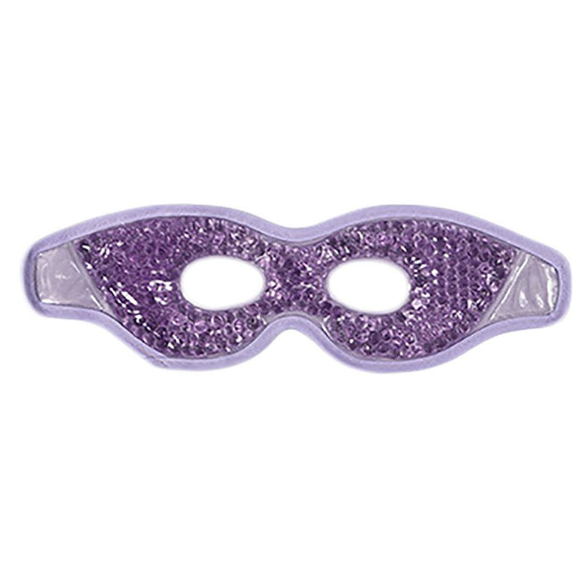 1 шт, гелевая охлаждающая маска для глаз, маска для сна, ледяной компресс, опухшие глаза, сухие глаза, красивая маска для сна, расслабляющая гелевая подушечка для глаз, патч-фиолетовый (фиолетовый)