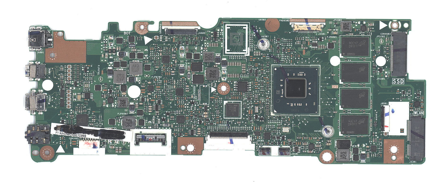 Материнская плата для Asus TP401MA 4G/N4000 90NB0IV0-R000D1