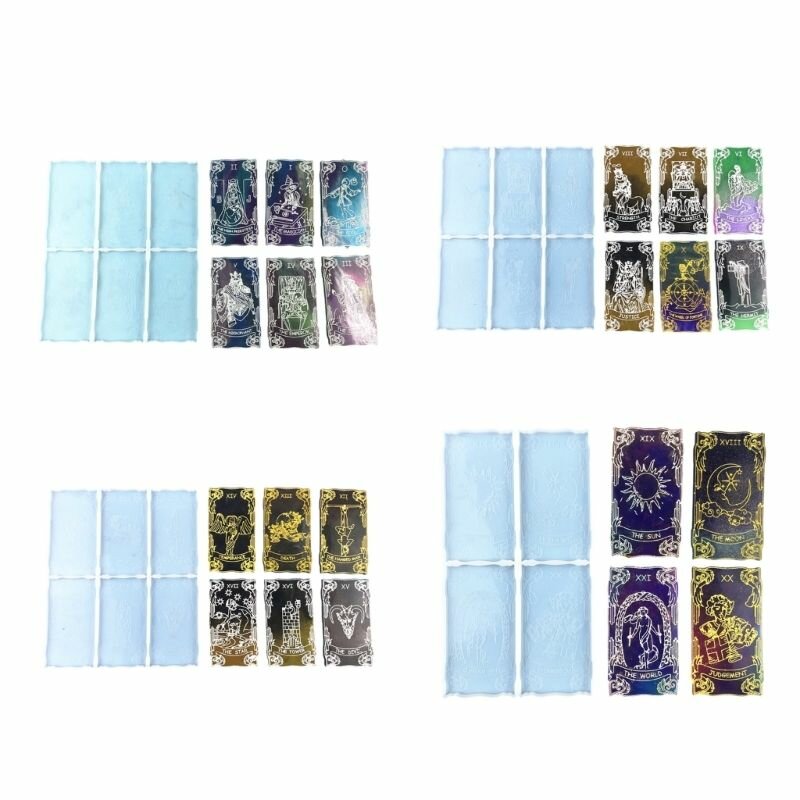 Формы для изготовления карт Таро из силикона