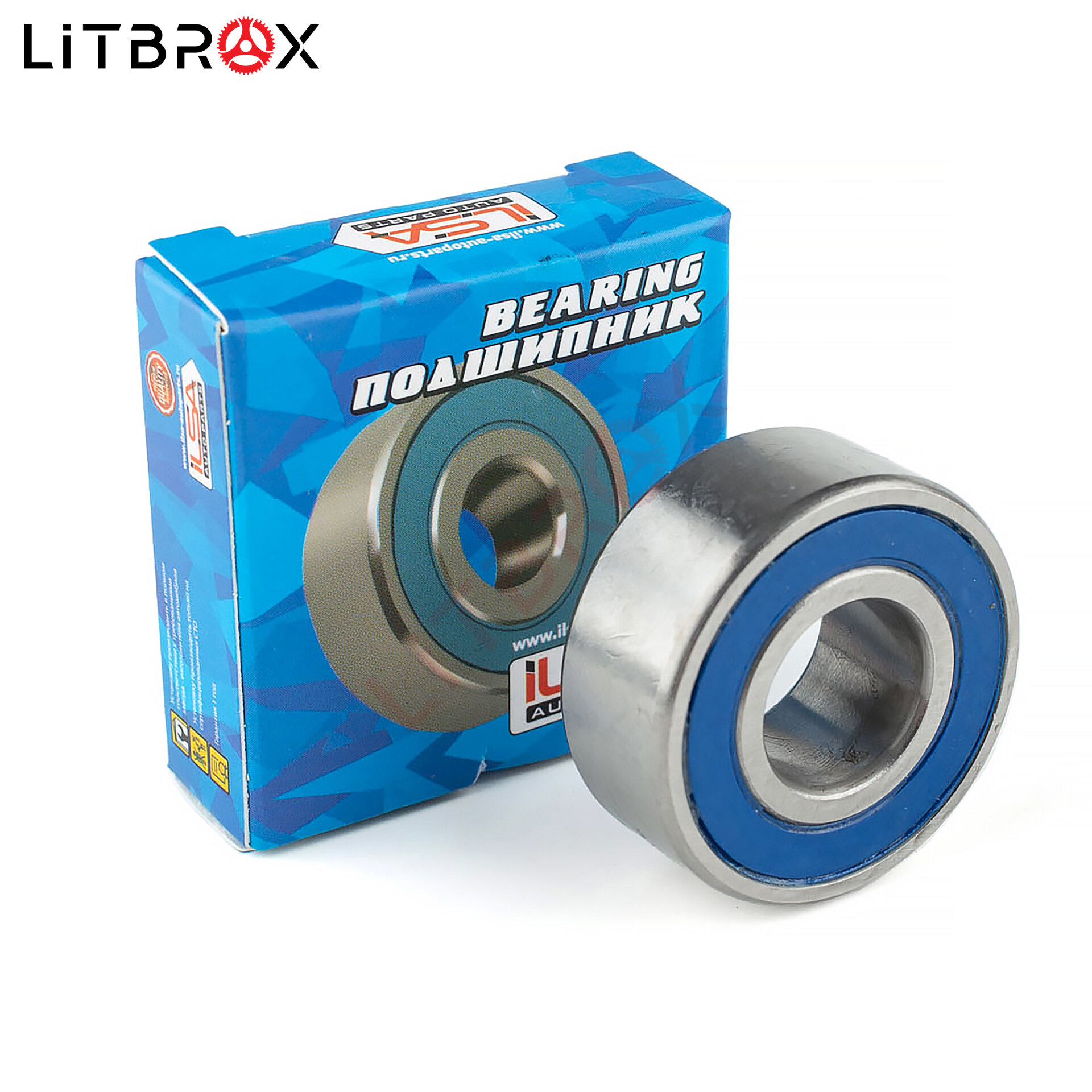 Подшипник 180502 (62202 2RS) 15х35х14 / LS0379