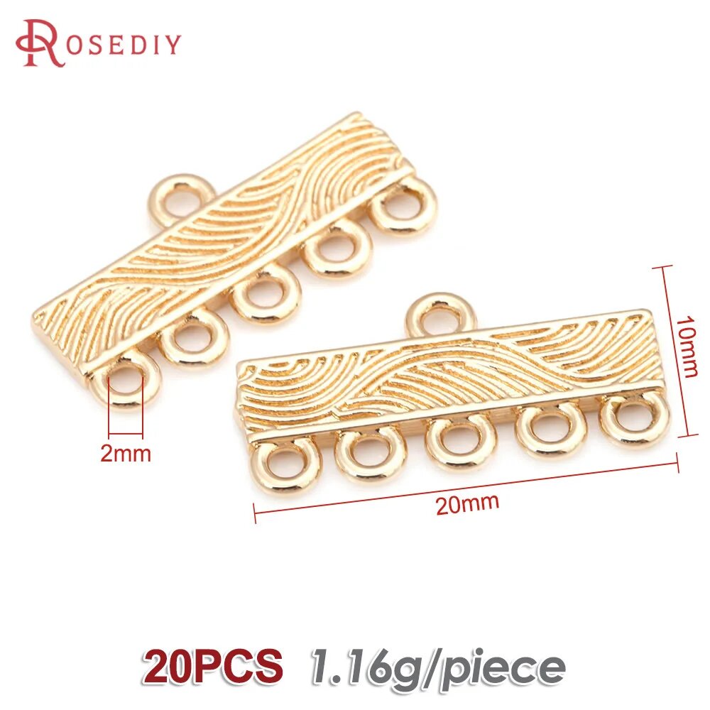 18-каратное золото, латунные прямые дугообразные ожерелья, соединительные застежки, ювелирные изделия, серьги, принадлежности для изготовления, аксессуары для разъемов «сделай сам»