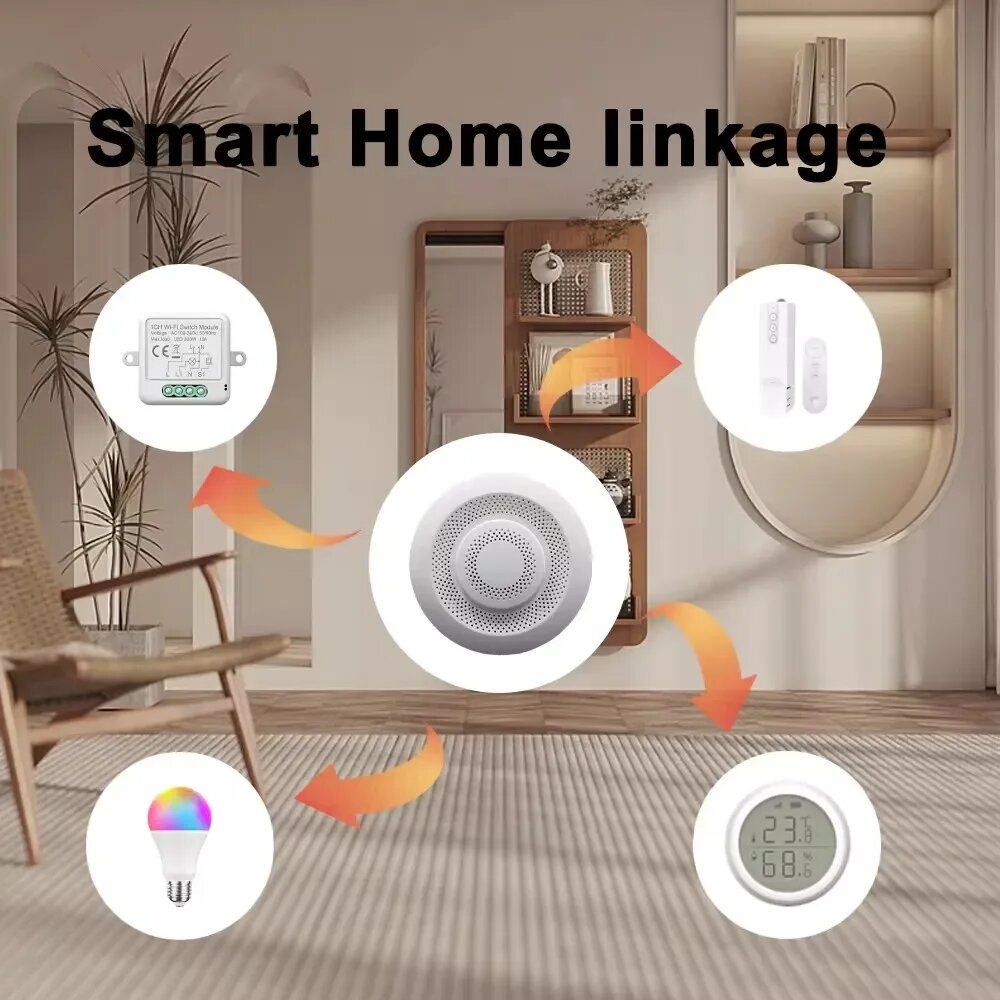 Датчик воздуха Centechia 5в1 Zigbee — фото 1