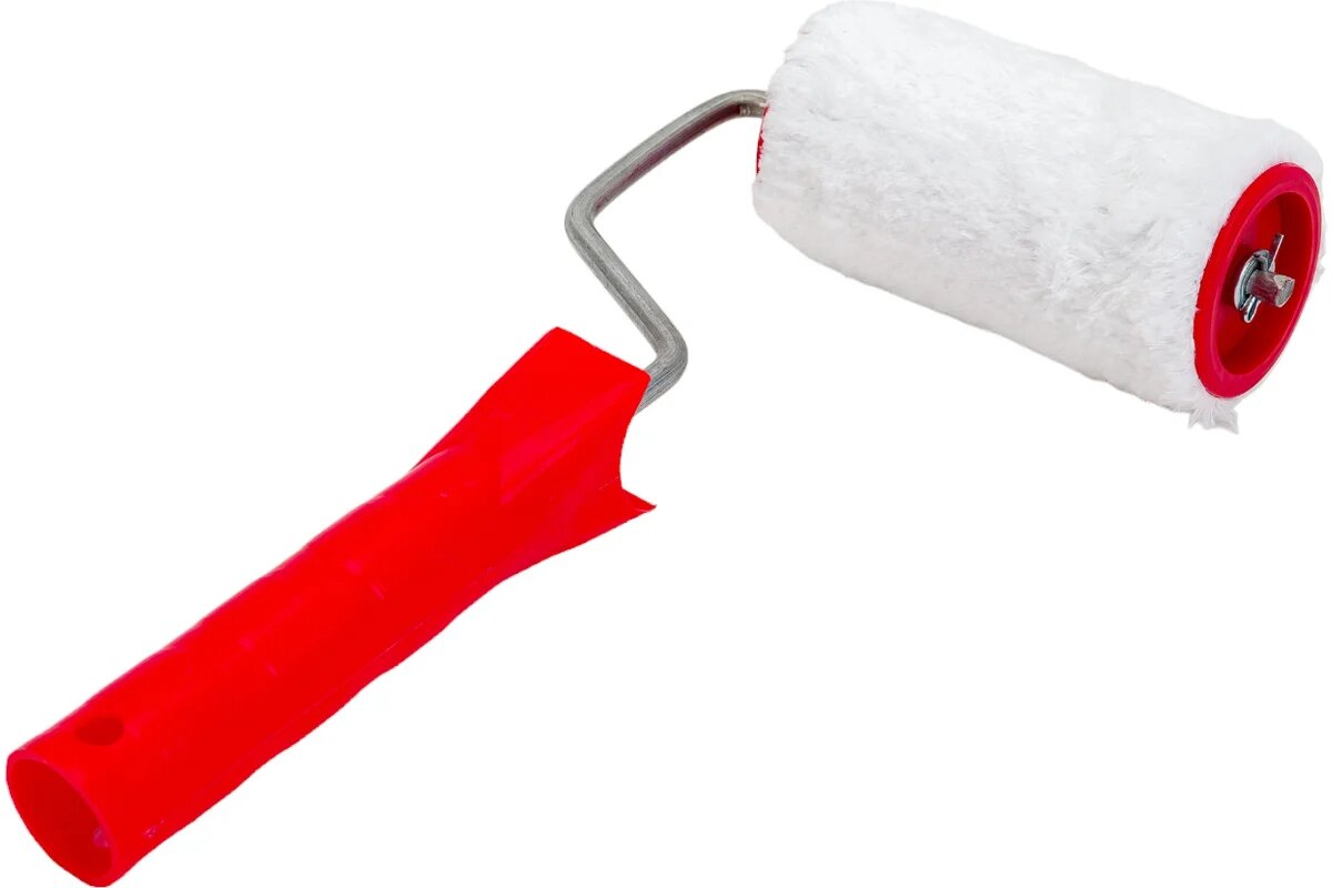 Валик малярный Наш инструмент, с ручкой, искусственный мех, 100мм