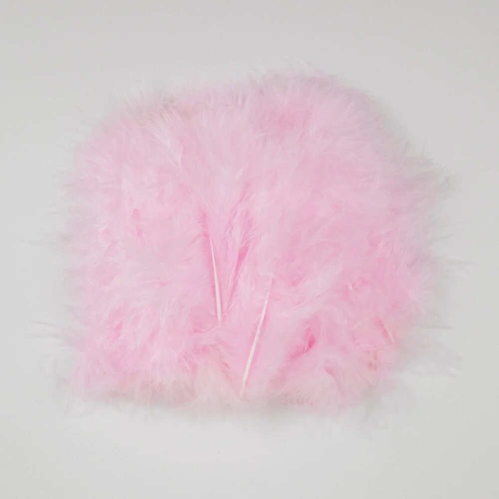 Розовые перья марабу, 100 шт, Light pink