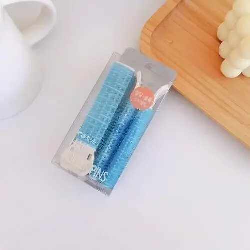 MOONBIFFY Бигуди для корней волос 2 шт. Синий