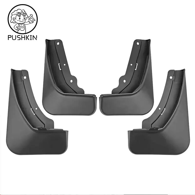 Брызговики для Hyundai SANTA FE 2024 2025, гибридные брызговики, брызговики, передние и задние колеса, автомобильные аксессуары, 4 шт.