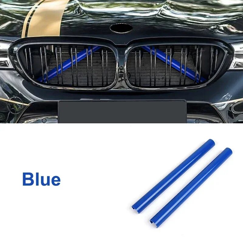 Полоски для решетки BMW 1 2 3 4 Series, Blue