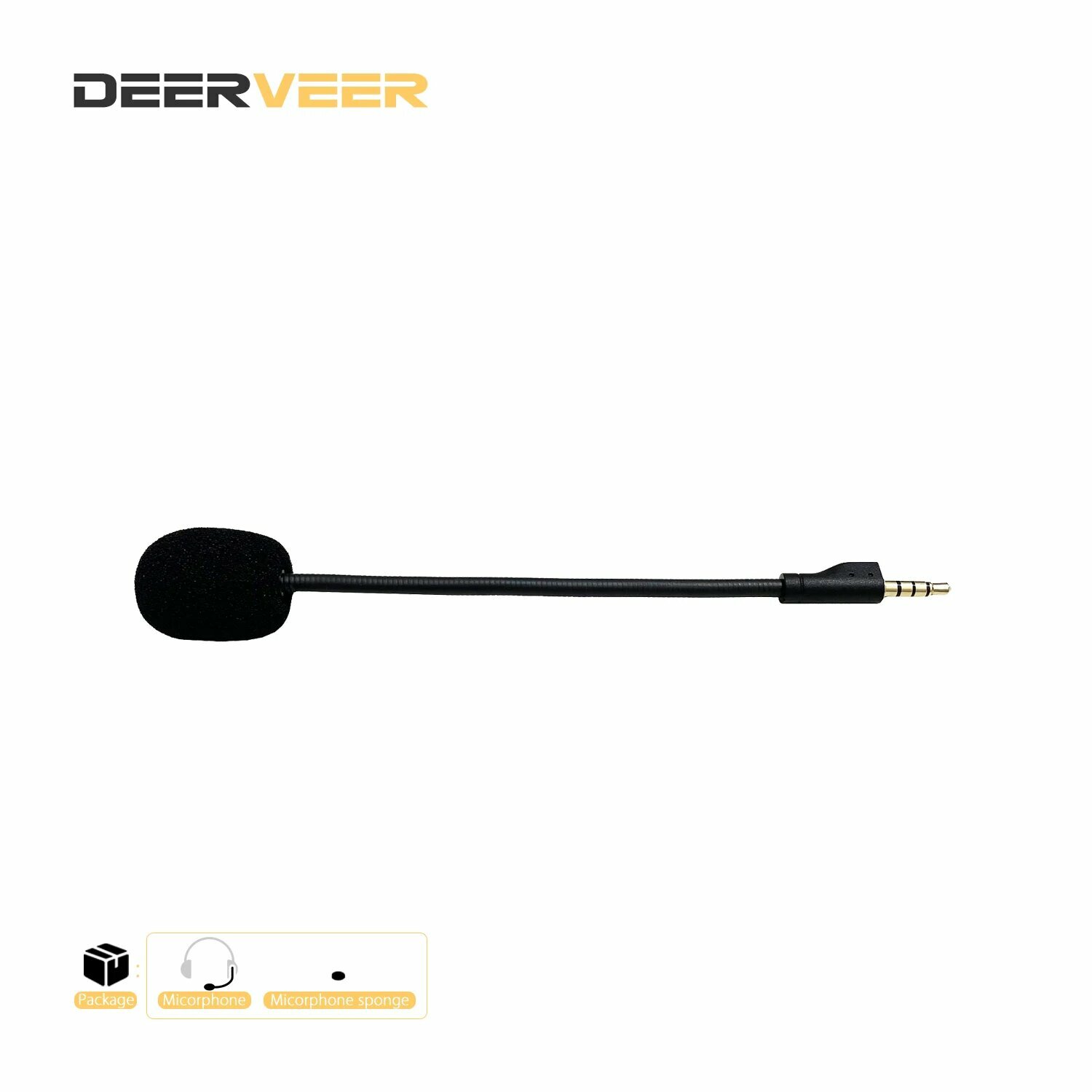 DEERVEER Заменяемый микрофон для Steelseries Arctis1