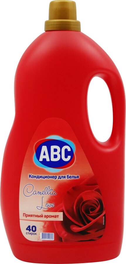 Кондиционер-смягчитель для белья ABC Любовь камелии, 4л, 4л