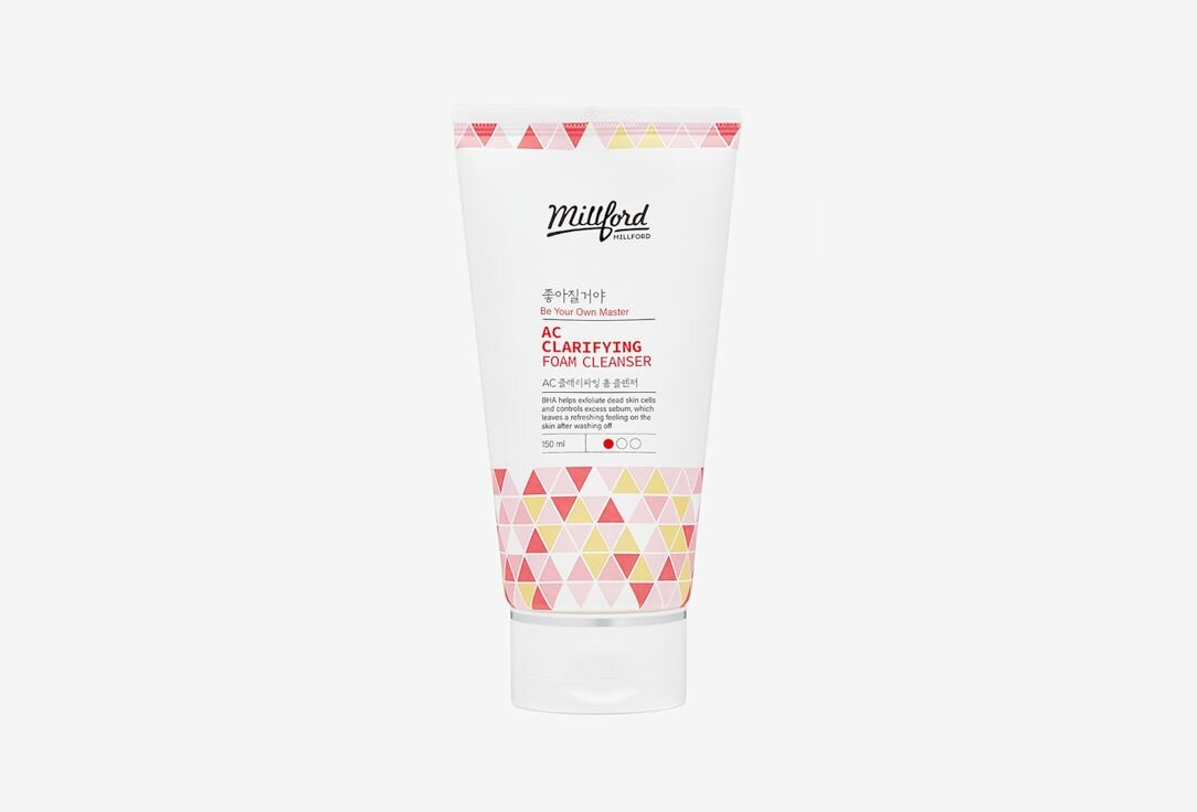 Пенка для умывания для проблемной кожи лица MILLFORD AC Clarifying Foam Cleanser 150 мл