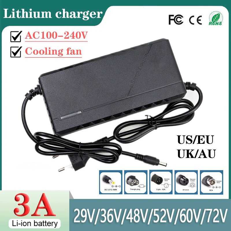 Зарядное устройство Triangle plug 60V 16S 3A