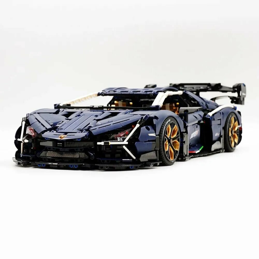 Конструктор Lamborghini Revuelto, 1:8 Классическая модель суперкара, 4106 деталей