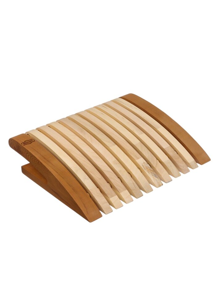 Подголовник для бани и сауны, ольха, осина, анатомический, «Добропаровъ»