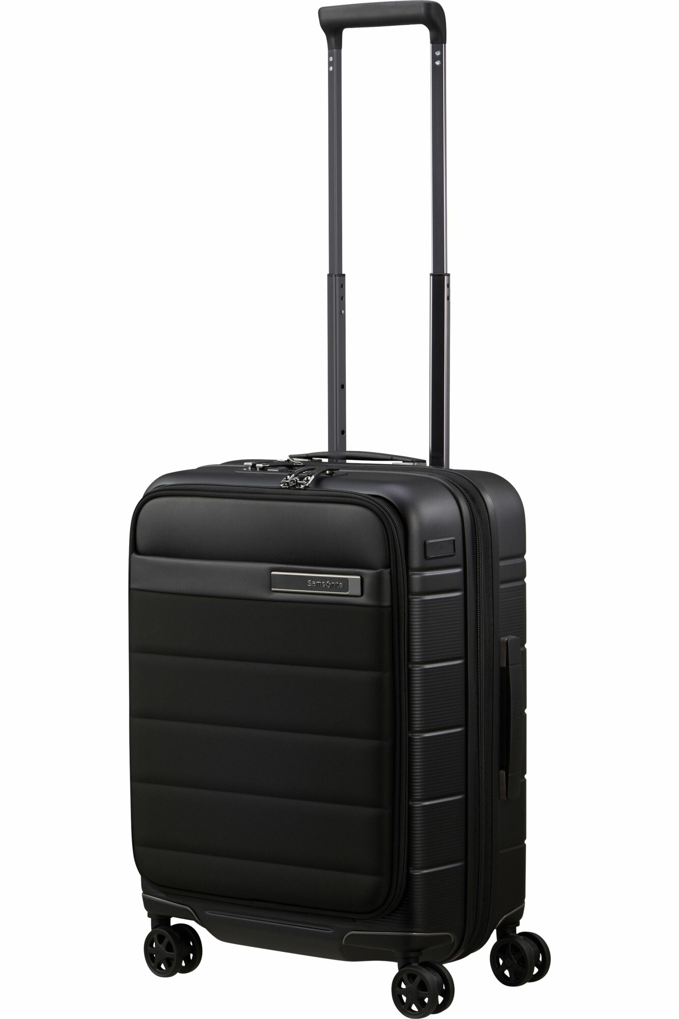 Чемодан Samsonite, 48 л, размер S, черный — фото 1