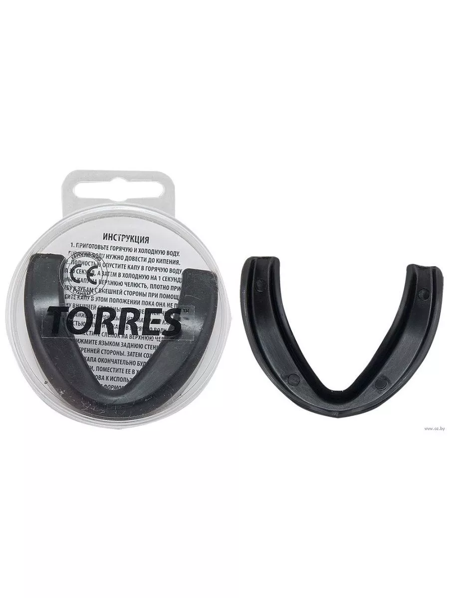 Капа боксерская Torres Prl1023bk, Ce Approved, размер взрослый (senior)