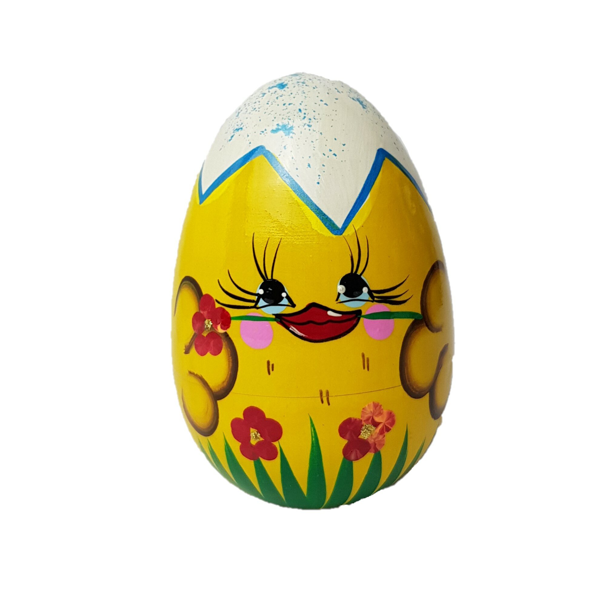 Игрушка Нескучные игры неваляшка Цыпленок