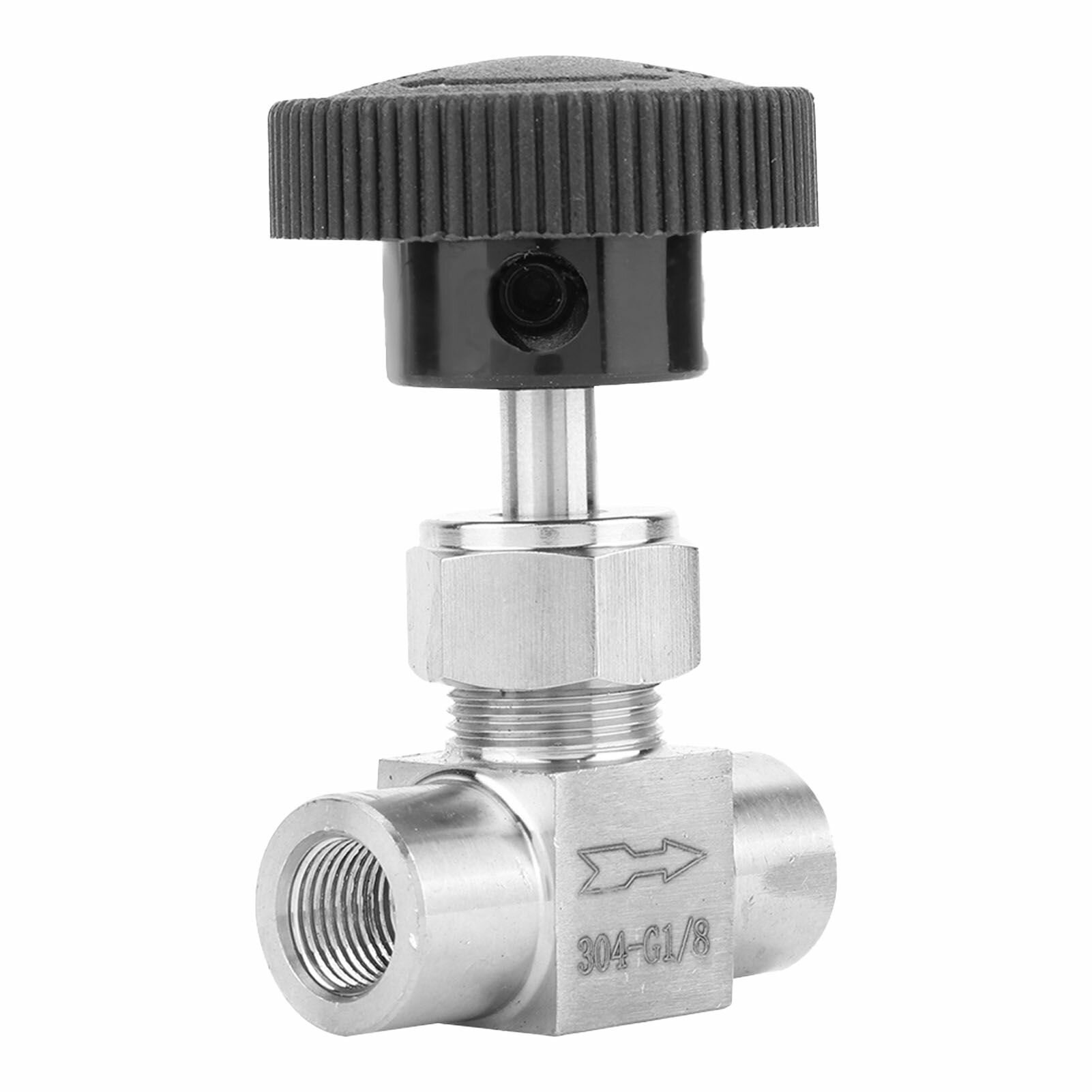 Игольчатый клапан BSPP из нерж. стали (тип A)