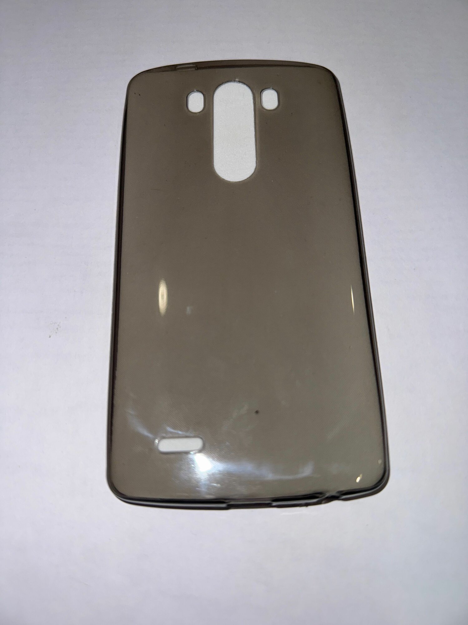 LG G3 D850 Прозрачно-Черный Силикон