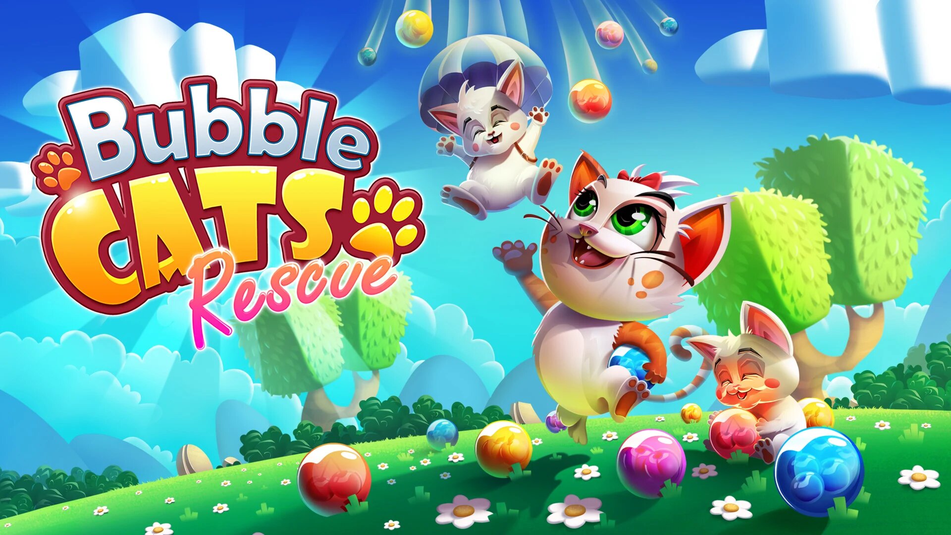Игра Bubble Cats Rescue для Nintendo Switch - Цифровая версия, США