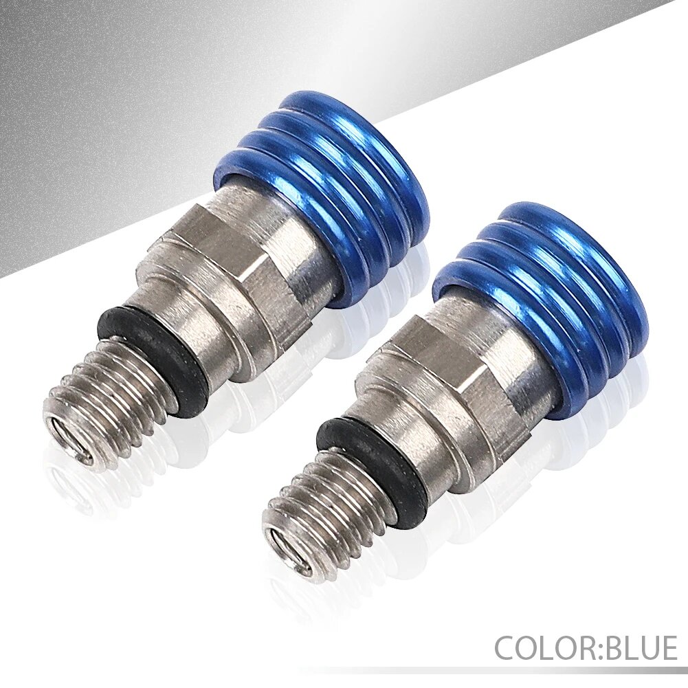 Клапан Воздушной вилки M5 x0.8 для Honda CR 80 85 125 250 500 CRF 250R 250X 450R 450X 250RX 450RX для Suzuki и Kawasaki Yamaha