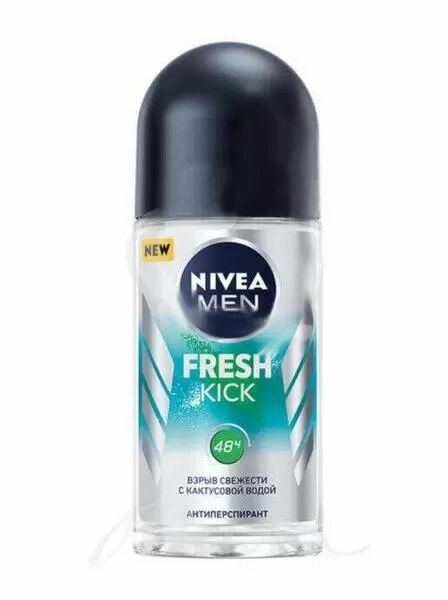 Дезодорант-ролик Nivea Fresh kick, 50 мл, мужской