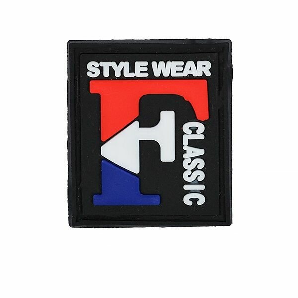 Пришивные аппликации TBY "F Classic Style Wear", 2,5х3 см, мультиколор, 20 шт