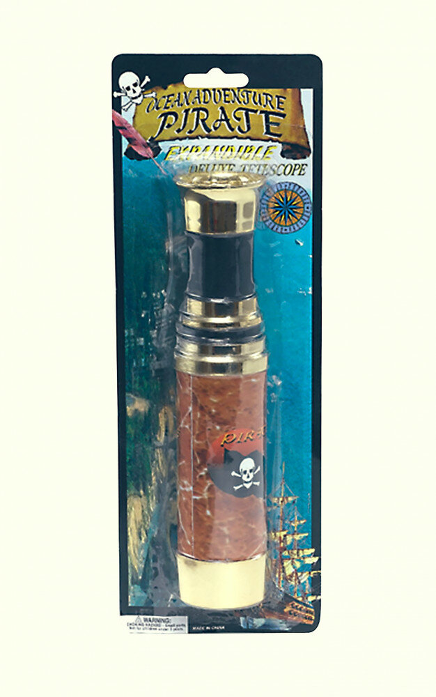 Подзорная труба Пирата (ва728) раздвижная, размер 19,5*4,5 см