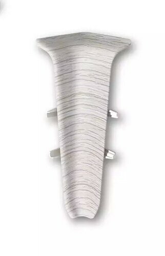 Внутренний угол Деконика D55 Ясень серый 253