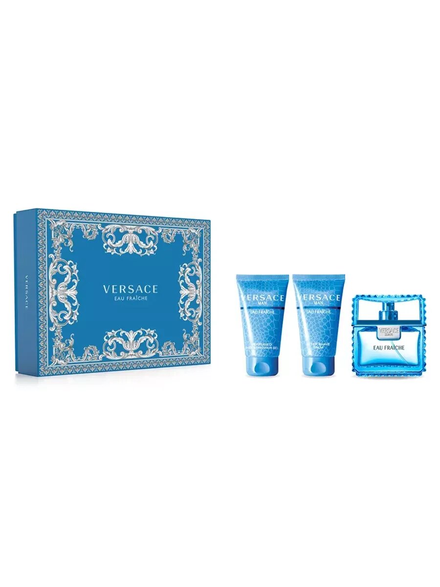 Versace Man Eau Fraiche, 3 по 50мл, Набор для мужчин