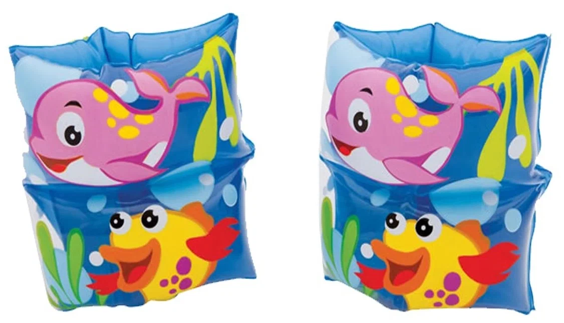 Нарукавники Intex 59650, Морские друзья, от 3 лет, разноцветные