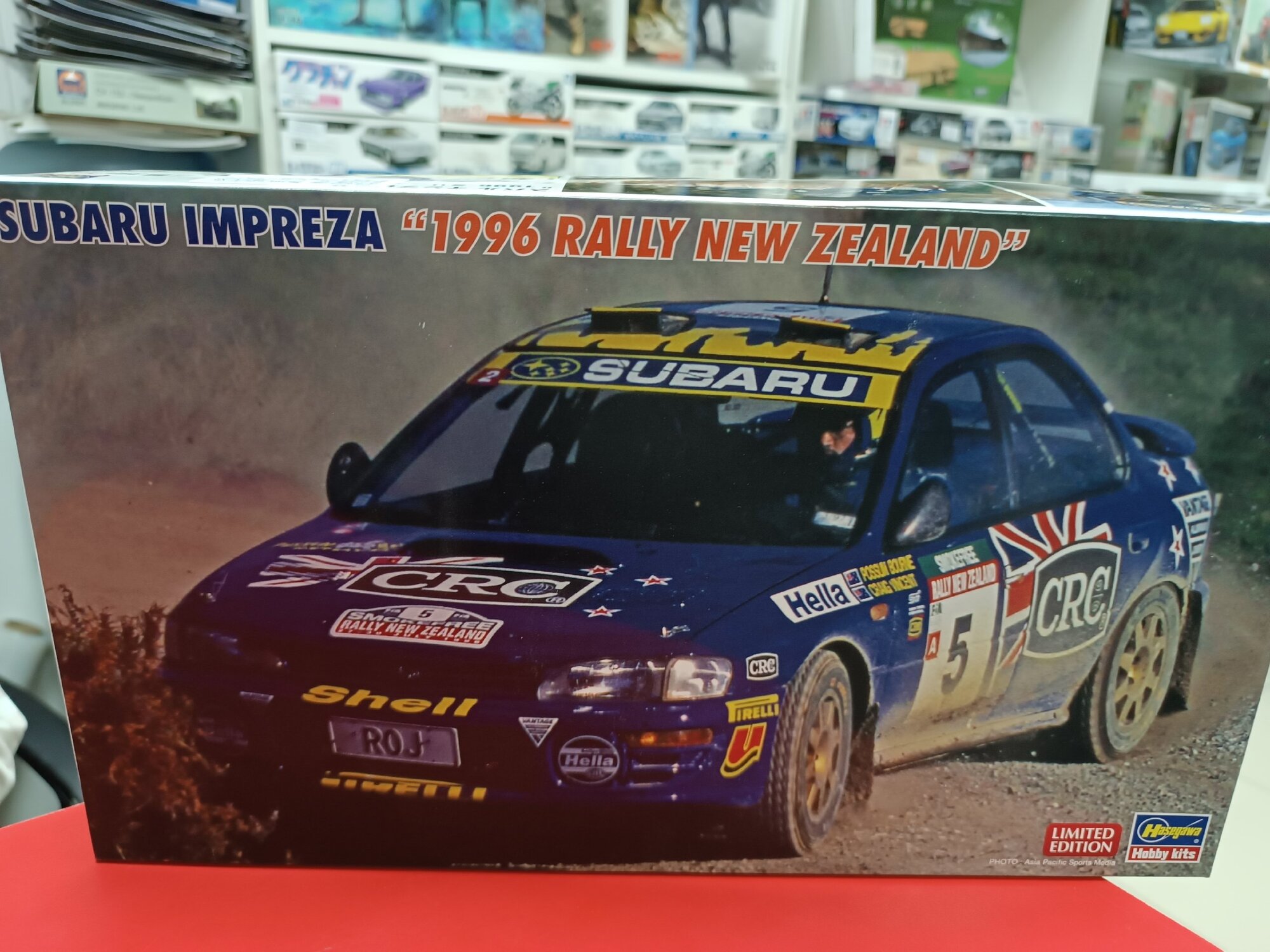 Сборная модель Hasegawa 1:24 20696 Subaru Impreza “1996 Rally New Zealand” (Limited Edition)
