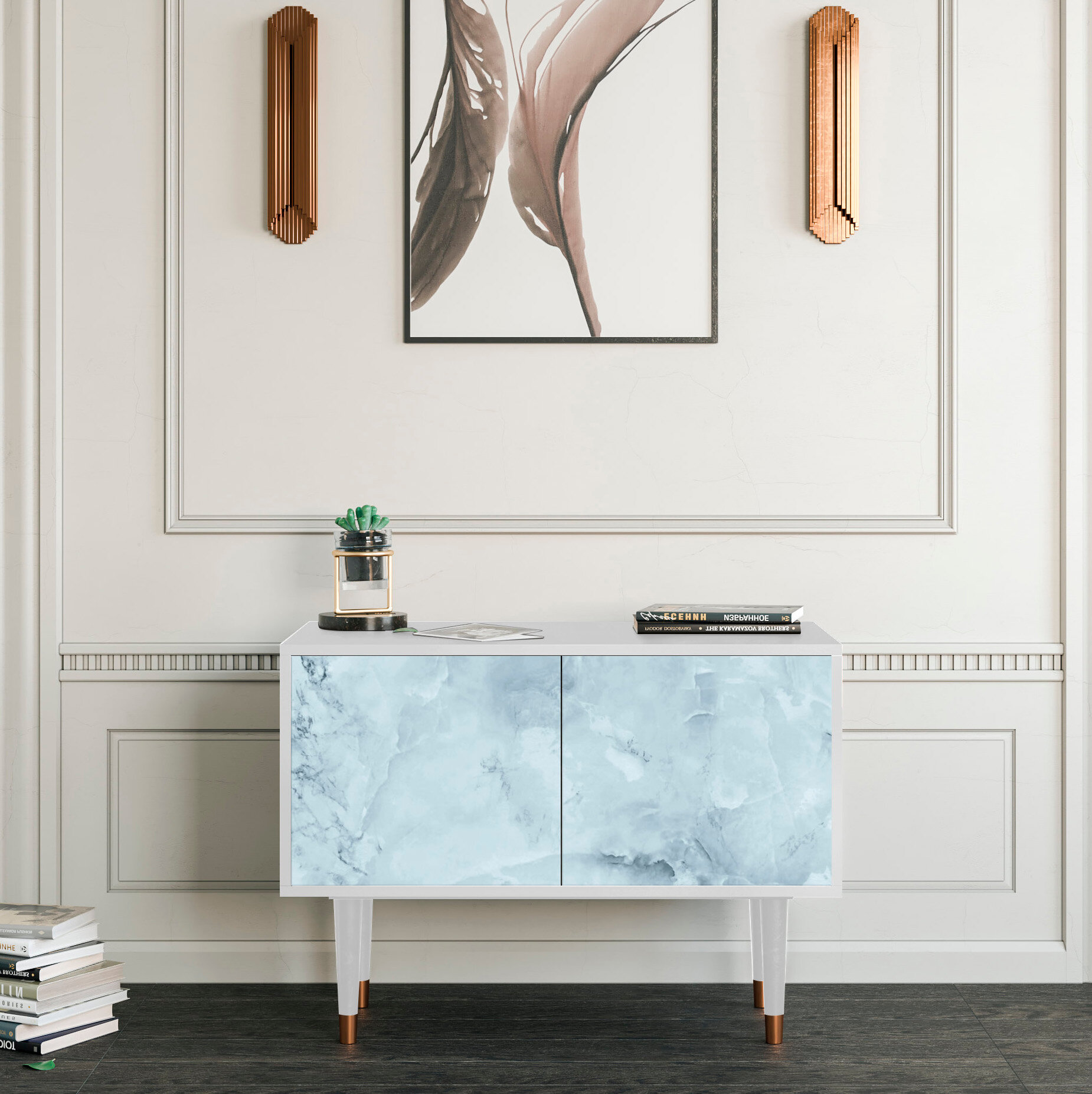 Комод - STORYZ - S1 Glacial Colour, Размер - 94 x 69 x 48 см, Цвет корпуса - , Белый