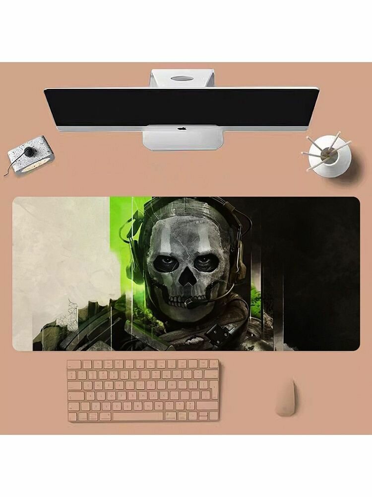Коврик игровой Call of Duty, для мыши и клавиатуры, 40х90 см