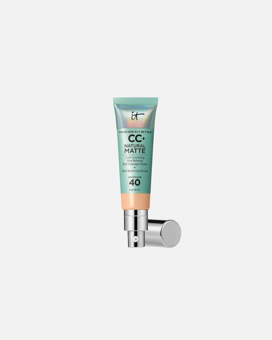 IT Cosmetics СС-крем Your Skin But Better CC+ Natural Matte SPF40 / 32 мл оттенок LIGHT MEDIUM