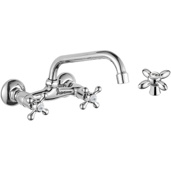 Смеситель для кухни настенный с изливом D-lin D142808, хром