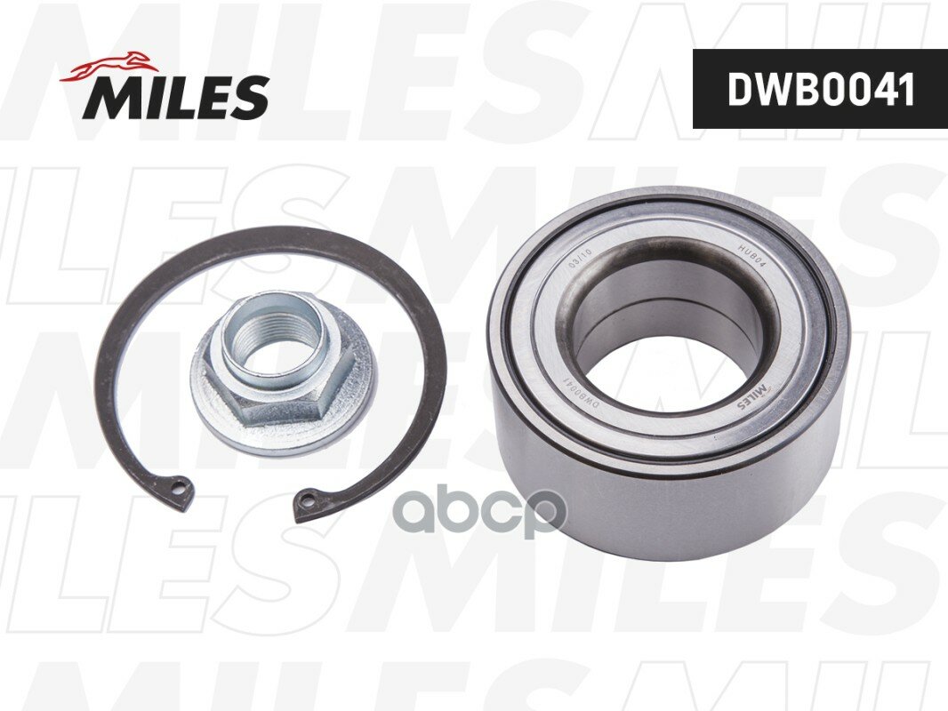 Подшипник ступицы передний KIA SPECTRA(ИЖ)/CARENS/MAZDA 6/626 (SKF VKBA 7446) DWB0041 Miles арт. DWB0041