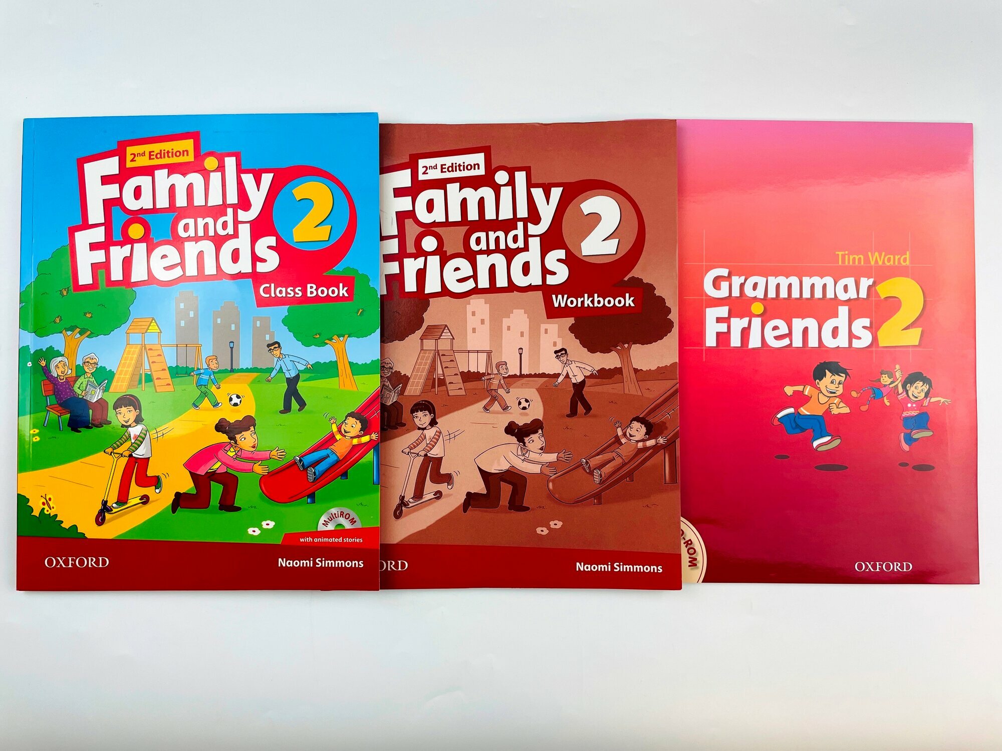 Family and Friends 2 (2nd edition) Class Book + Workbook + CD+ Grammar friends 2