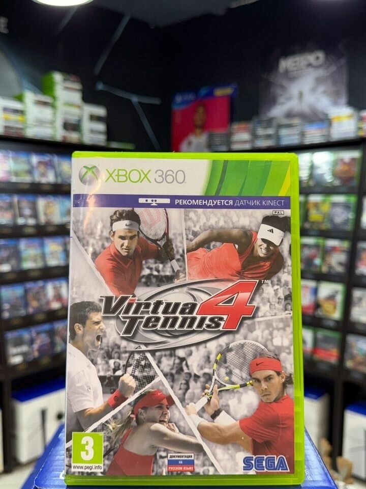 Игра Virtua Tennis 4 (Xbox 360) (Box)