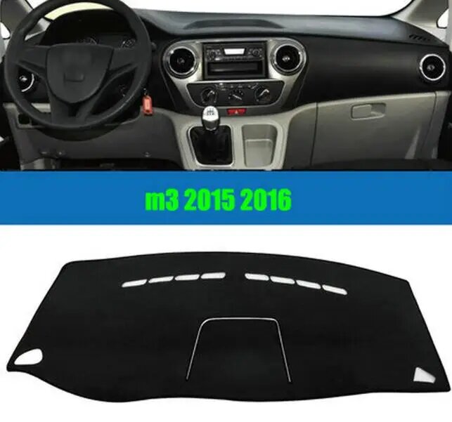 Приборная панель автомобиля, избегайте света, приборная платформа, чехол для стола, коврики, Black