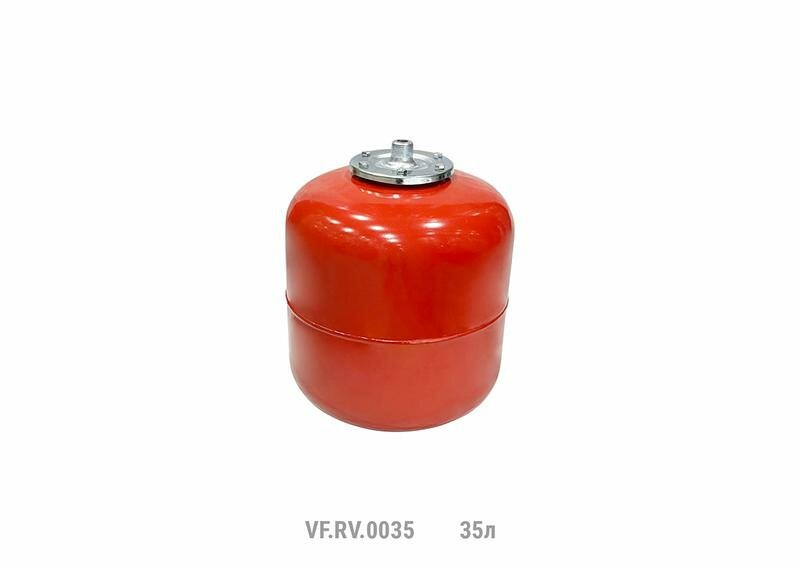 Бак расширительный вертикальный RV 35л красн. (20шт/пал) VALFEX VF. RV.0035
