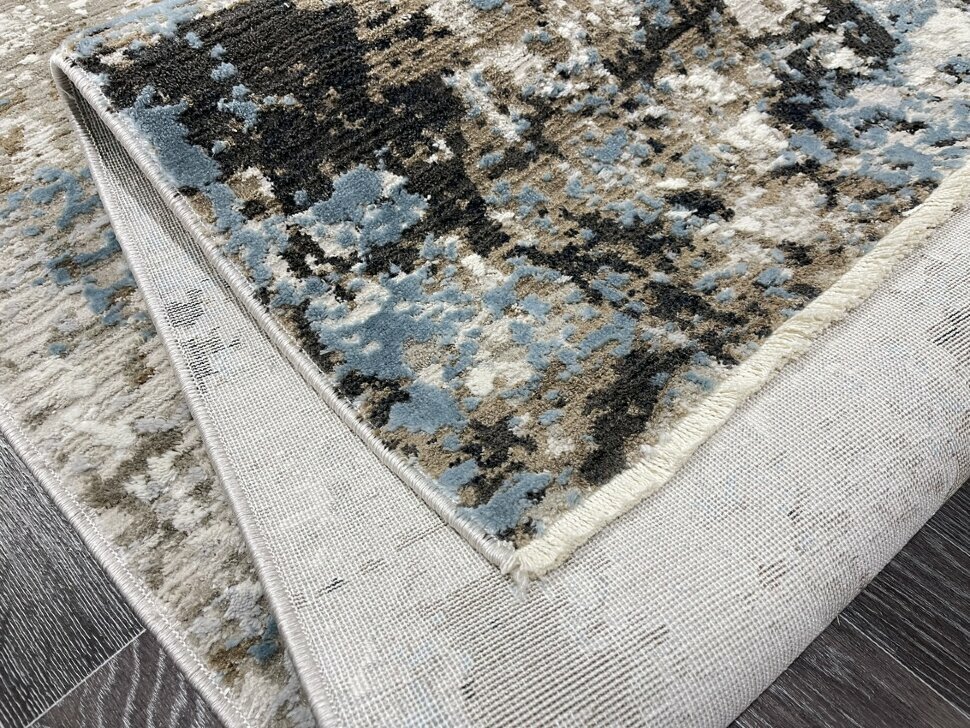 Ковер, Прямой, Бежевый, Серый, Голубой, Черный, Современный, на пол, в гостиную, спальню, в ассортименте (80 см. на 150 см.)