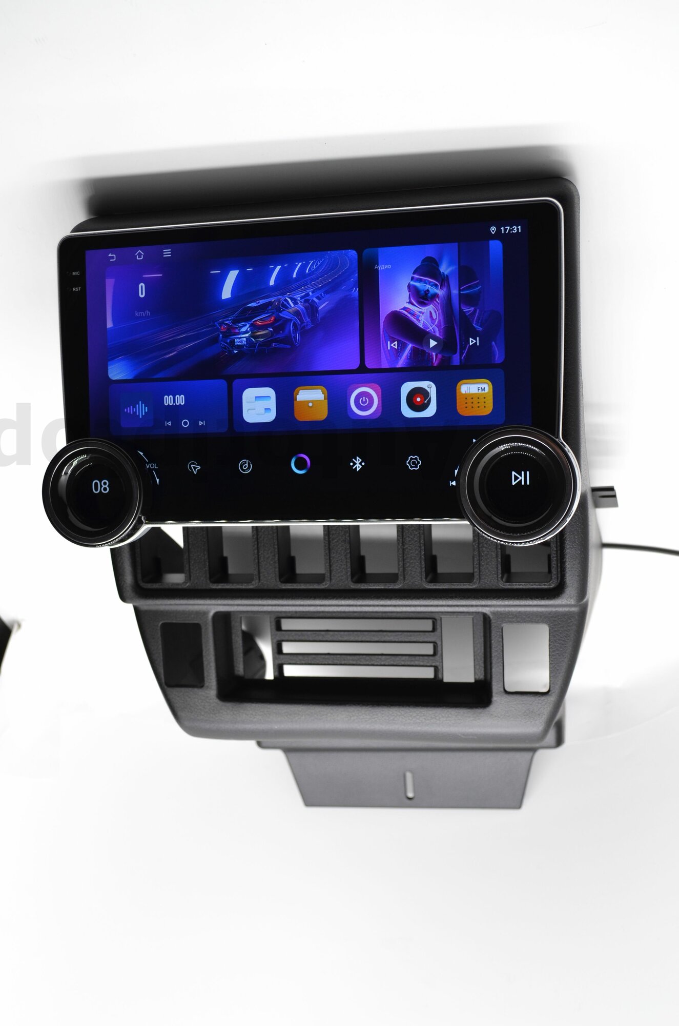 Большая магнитола Tesla 8 core 4/64 с крутилками Niva 2121 - Нива 1993-2019