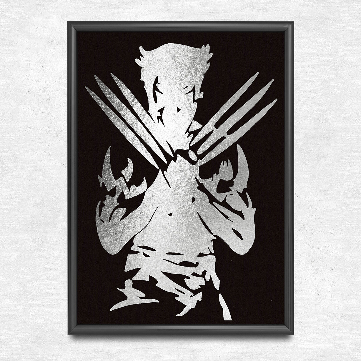 Постер Росомаха / плакат для интерьера Wolverine. Марвел, Marvel, комиксы, фильмы, Логан