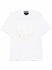 Футболка Versace Jeans Couture V-Emblem, размер 48, бежевый/белый