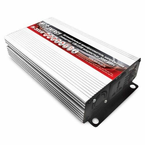 Преобразователь напряжения (инвертор) 12-220V 2000Вт AVS Avs Industrial Co A78003S