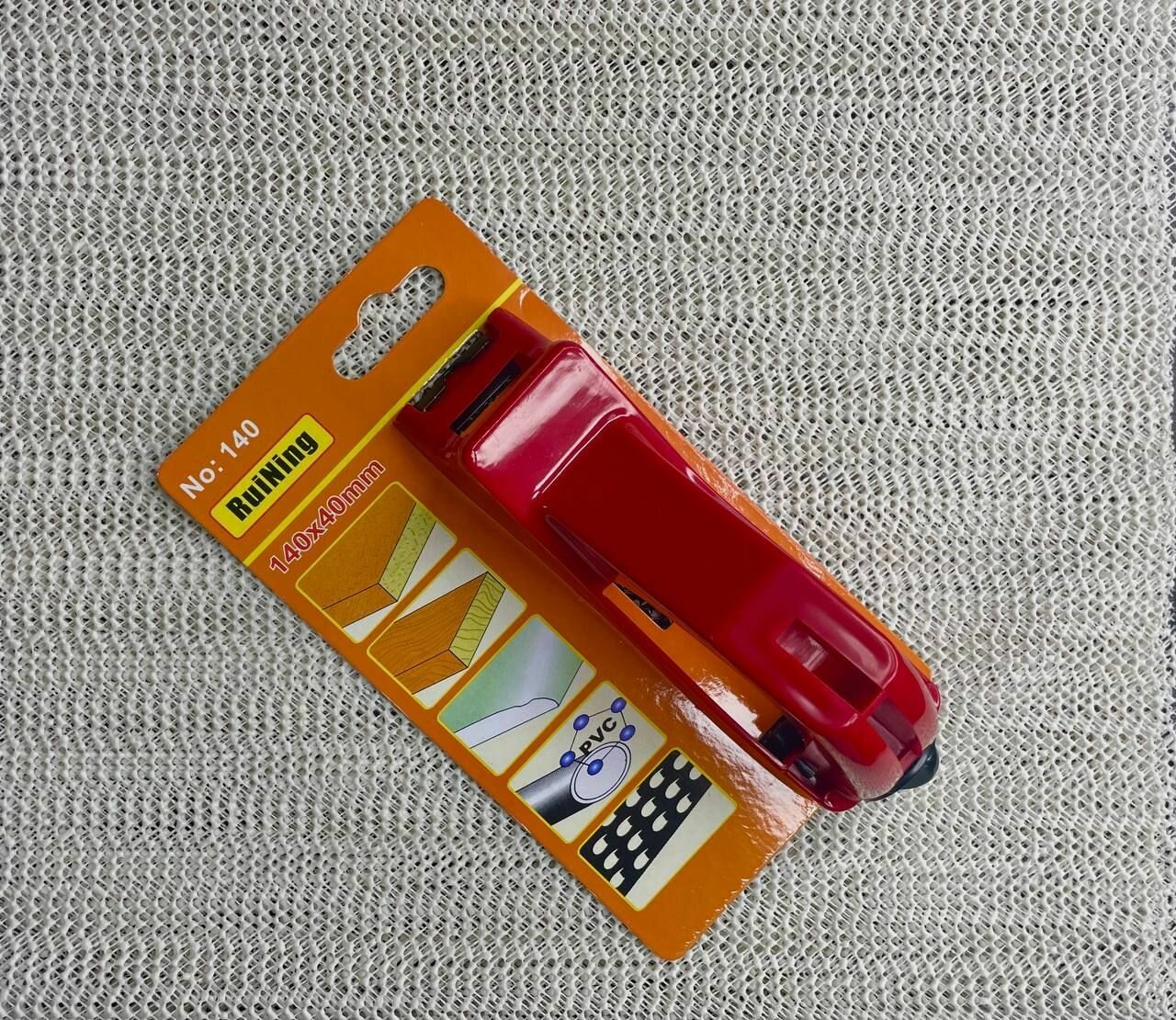 Рубанок, для гипсокартона, обдирочный, корпус из пластика, 250x40 мм