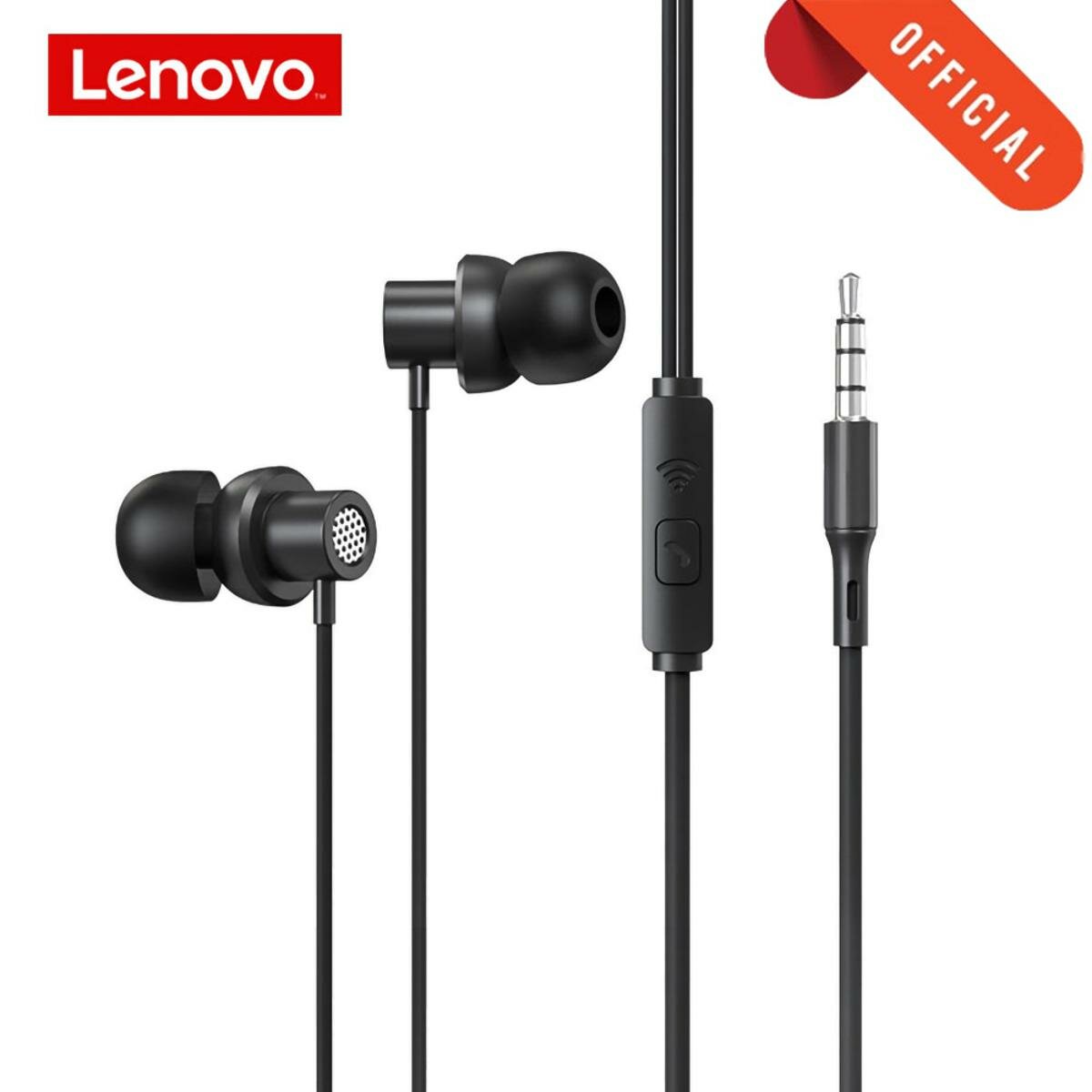 Оригинальные проводные наушники Lenovo thinkplus tw13 с микрофоном и разъемом 3,5 мм Ear Phones auriculares fone de ouvi