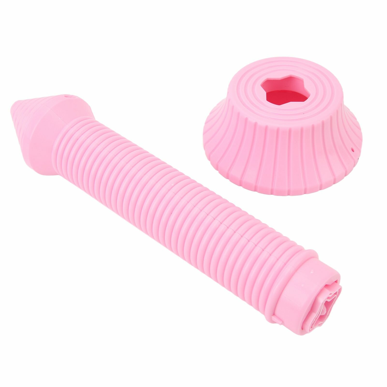3D выдвижной спиральный меч, DIY игрушка, розовый