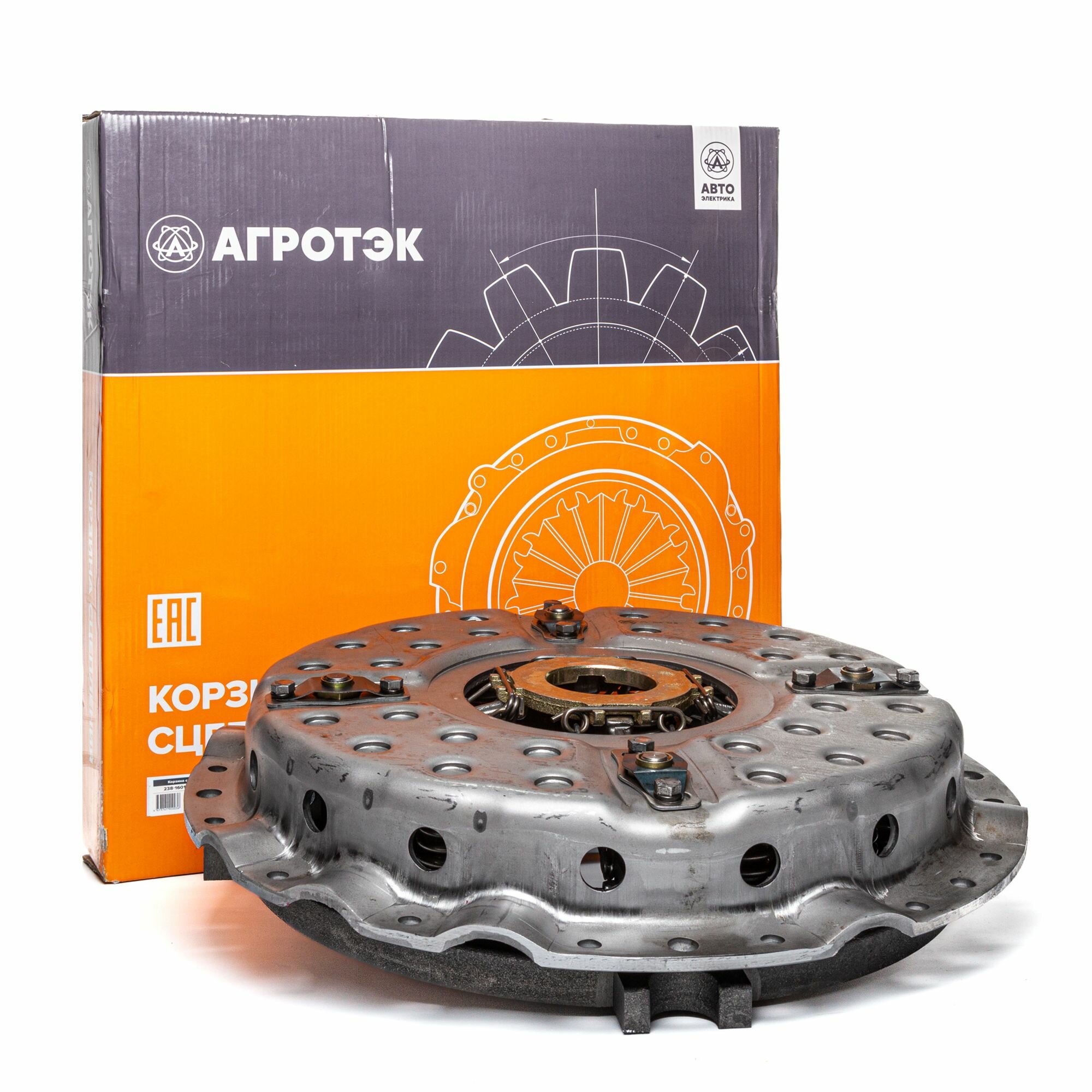 Корзина сцепления (рычажная) 238-1601090-Г3 МАЗ, краз, урал, дв. ЯМЗ до 260 л. с, 20 пружин (АгроТэк)