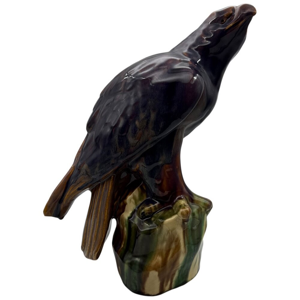 Керамическая статуэтка "Орел", 1950-1960 гг, Конаково (?), СССР